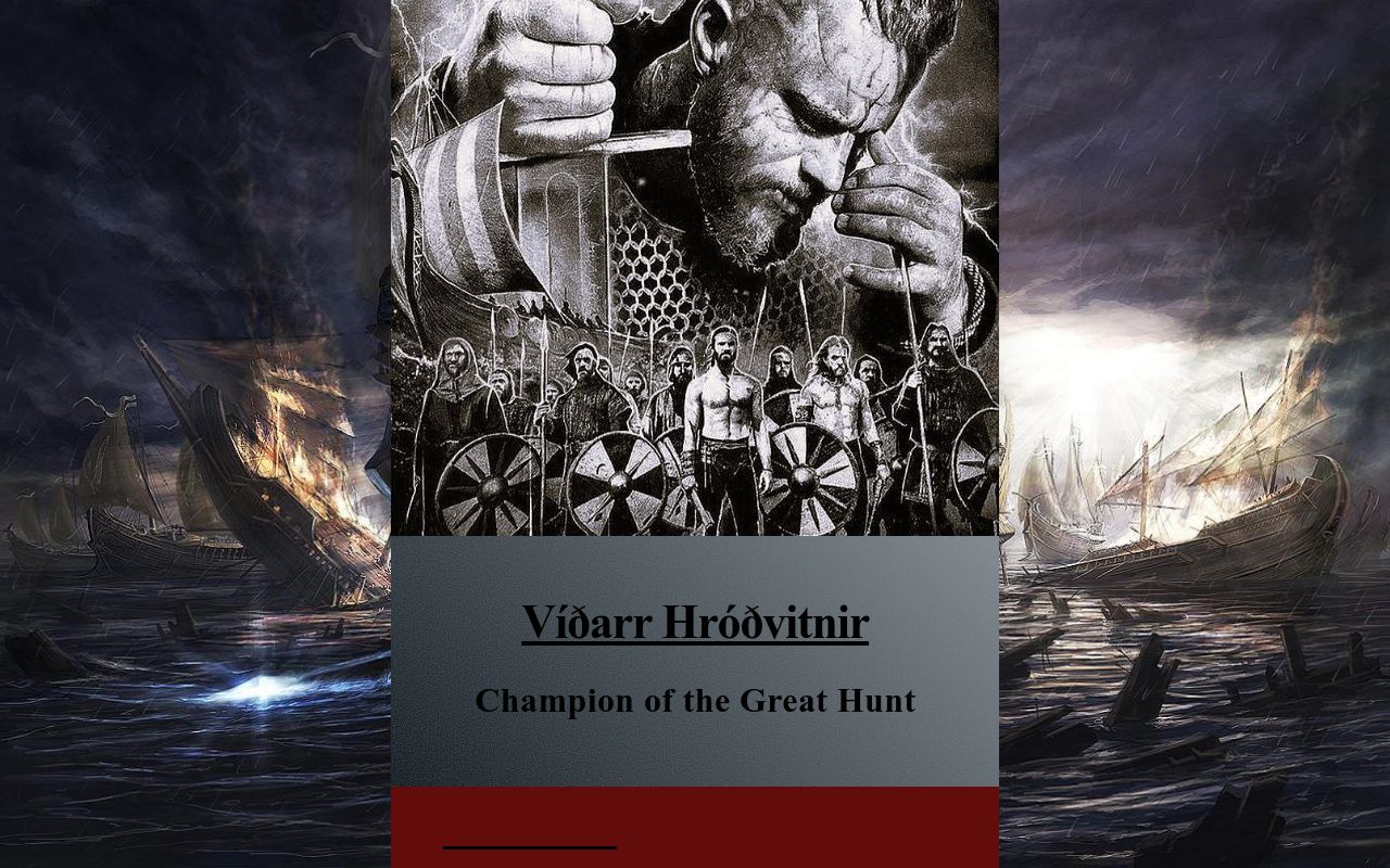 Víðarr Hróðvitnir